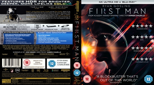 CoverCity - DVD Covers & Labels - First Man 4K