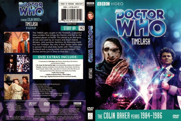 CoverCity - DVD Covers & Labels - Doctor Who: Timelash