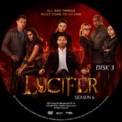 CoverCity - DVD Covers & Labels - Lucifer - Season 6; disc 3