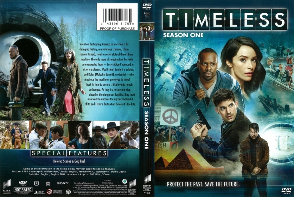 CoverCity - DVD Covers & Labels - Timeless - Season 1
