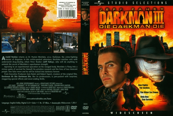 CoverCity - DVD Covers & Labels - Darkman III: Die Darkman Die