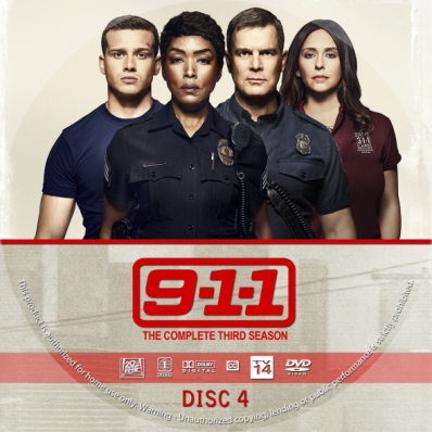 911 Season 1 2018 R1 Custom Dvd Cover Labels