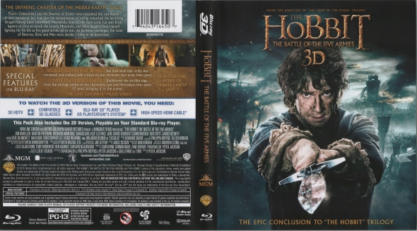 CoverCity - DVD Covers & Labels - The Hobbit 3D