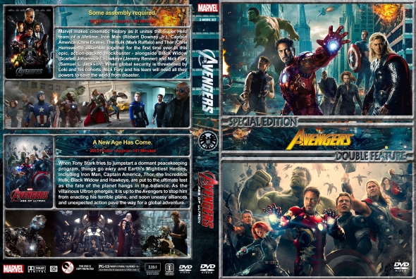CoverCity - DVD Covers & Labels - The Avengers Double Feature