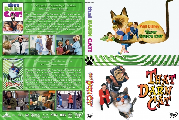 CoverCity - DVD Covers & Labels - That Darn Cat Double Feature