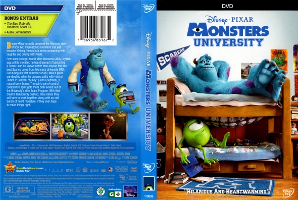 CoverCity - DVD Covers & Labels - Monsters University