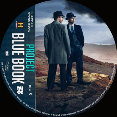 CoverCity - DVD Covers & Labels - Project Blue Book - Season 2; disc 3