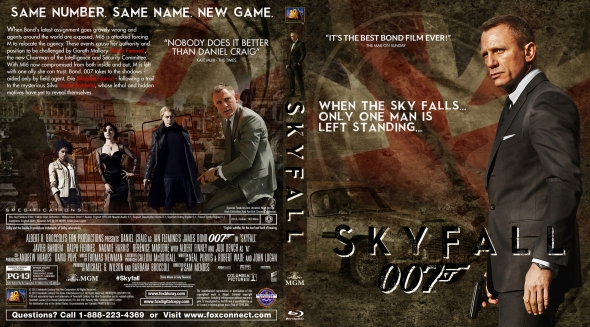 Skyfall Dvd Label