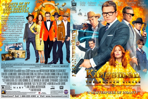 CoverCity - DVD Covers & Labels - Kingsman: The Golden Circle