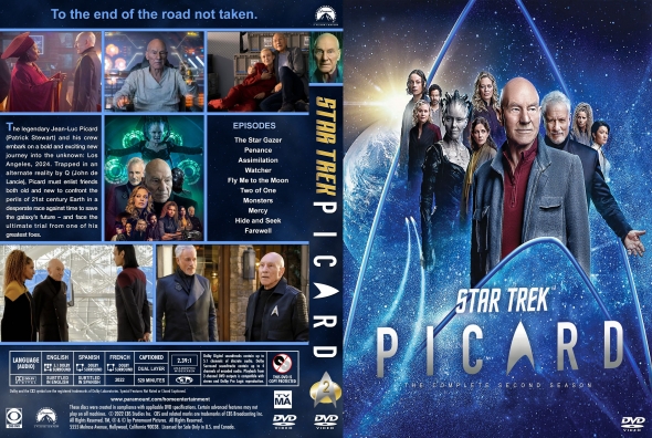 CoverCity - DVD Covers & Labels - Star Trek: Picard - Season 2