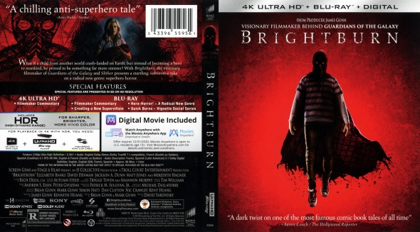 CoverCity - DVD Covers & Labels - Brightburn 4K