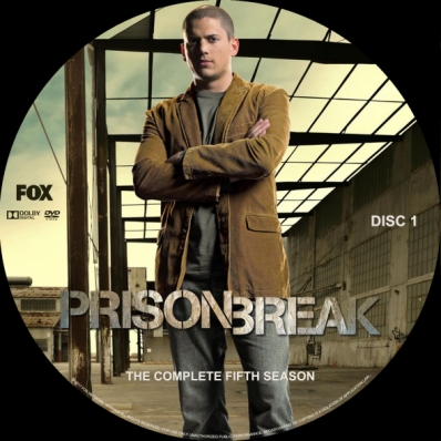 CoverCity - DVD Covers & Labels - Prison Break - Season 5; disc 1