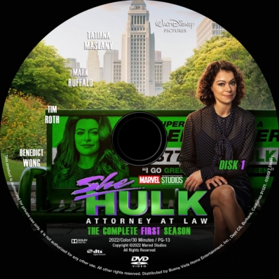 CoverCity - DVD Covers & Labels - She-Hulk: Attorney at Law - Season 1 ...