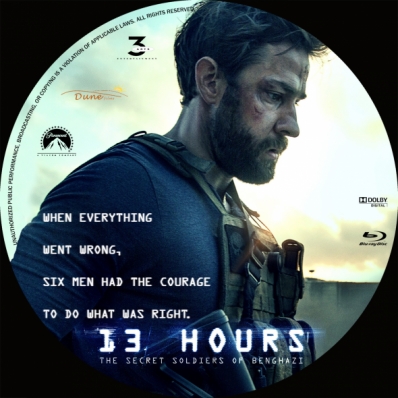 CoverCity - DVD Covers & Labels - 13 Hours: The Secret Soldiers of Benghazi