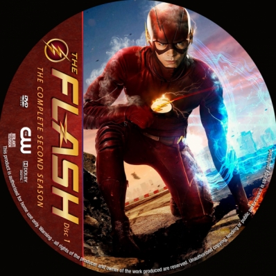 CoverCity - DVD Covers & Labels - The Flash - Season 2; disc 1