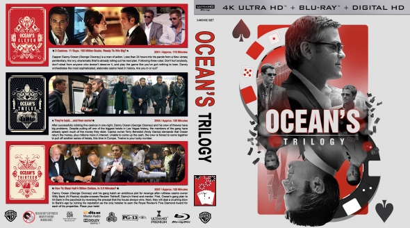 CoverCity - DVD Covers & Labels - Ocean’s Trilogy (4K)