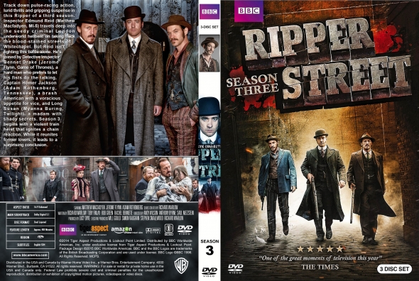 CoverCity - DVD Covers & Labels - Ripper Street - Season 3 (spanning spine)