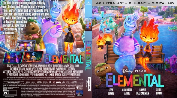 CoverCity - DVD Covers & Labels - Elemental 4K