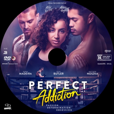 Addicted Dvd Label