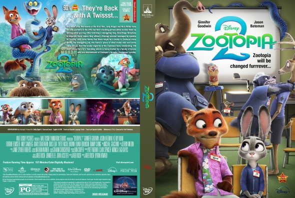 CoverCity - DVD Covers & Labels - Zootopia 2