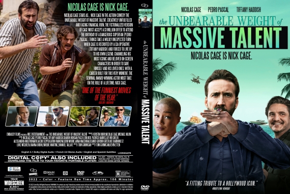 CoverCity - DVD Covers & Labels - The Unbearable Weight of Massive Talent