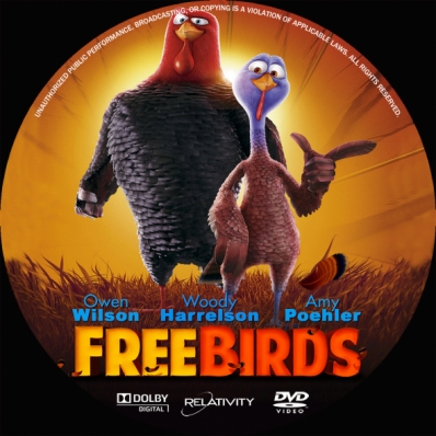 Free Birds Dvd Movie Cover