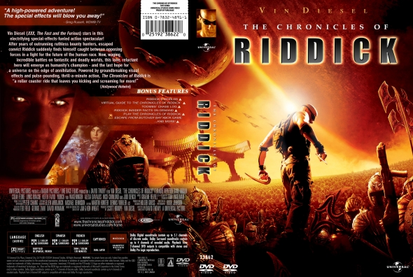 Riddick Dvd Cover