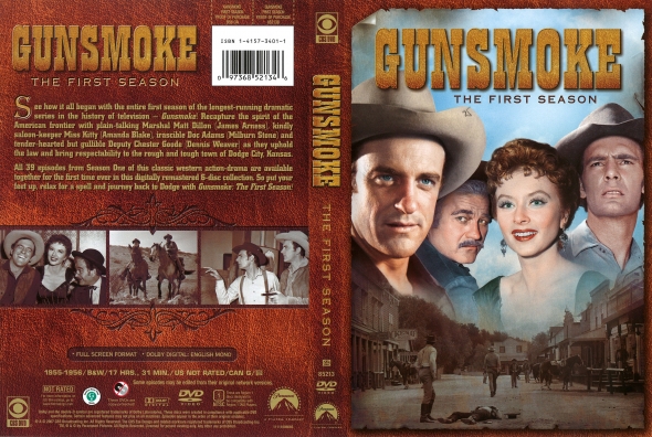 CoverCity - DVD Covers & Labels - Gunsmoke - Season 1