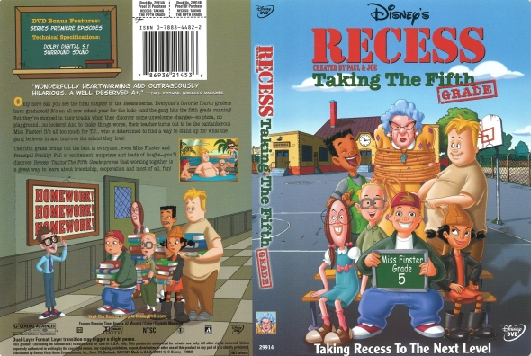 CoverCity - DVD Covers & Labels - Recess: Taking The Fifth Grade