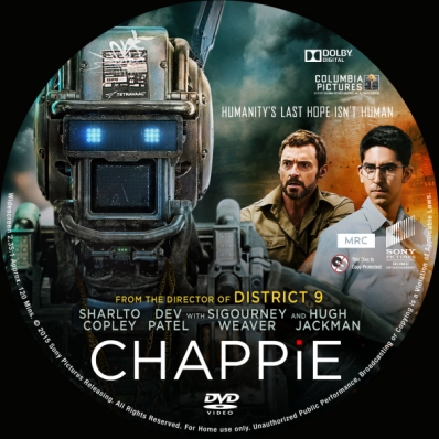 CoverCity - DVD Covers & Labels - Chappie