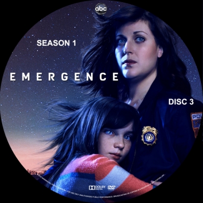 CoverCity - DVD Covers & Labels - Emergence - Season 1; disc 3