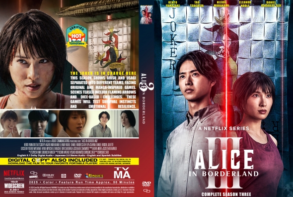 CoverCity - DVD Covers & Labels - Alice in Borderland - Season 3