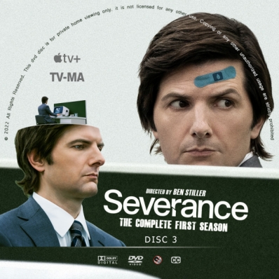 CoverCity - DVD Covers & Labels - Severance - Season 1; disc 3