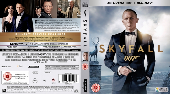 Skyfall Dvd Label