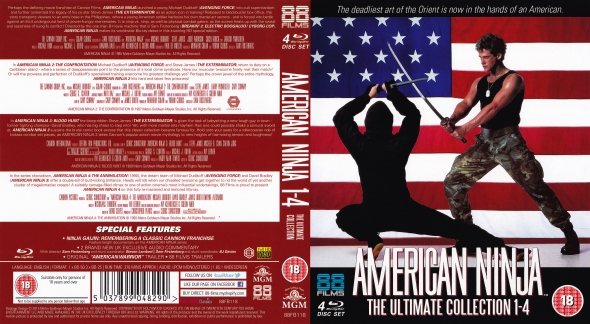 CoverCity - DVD Covers & Labels - American Ninja 1-4