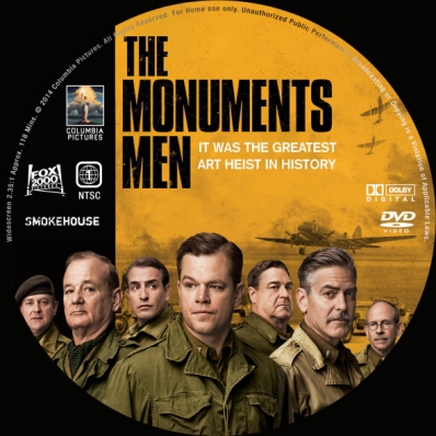 Monuments Men Dvd Cover