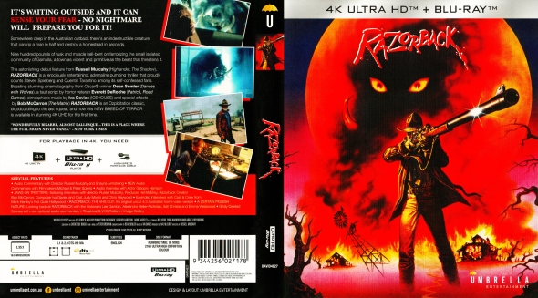 CoverCity - DVD Covers & Labels - Razorback 4K