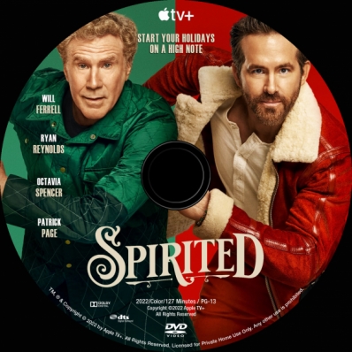 CoverCity - DVD Covers & Labels - Spirited