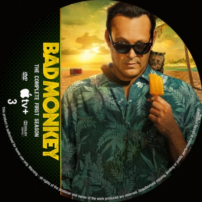 CoverCity - DVD Covers & Labels - Bad Monkey - Season 1; disc 3