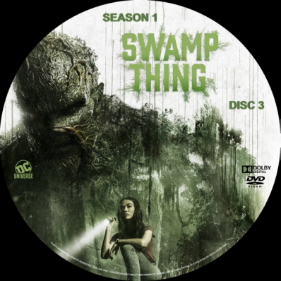 CoverCity - DVD Covers & Labels - Swamp Thing - Season 1; disc 3