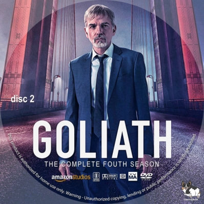 CoverCity - DVD Covers & Labels - Goliath - Season 4, disc 2