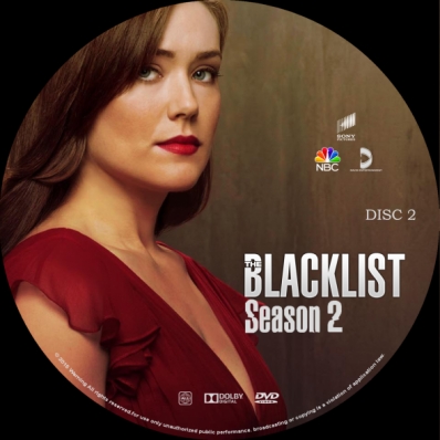 CoverCity - DVD Covers & Labels - The Blacklist - Season 2; dvd 2