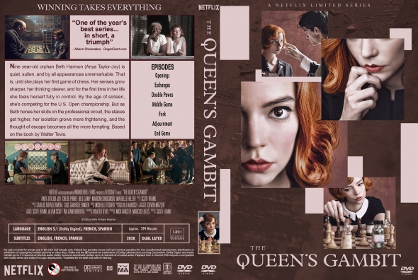 CoverCity - DVD Covers & Labels - The Queen’s Gambit (TV mini-series)