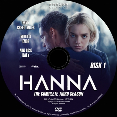 CoverCity - DVD Covers & Labels - Hanna - Season 3; disc 1