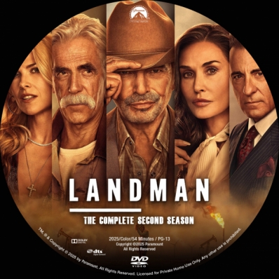 CoverCity - DVD Covers & Labels - Landman - Season 2