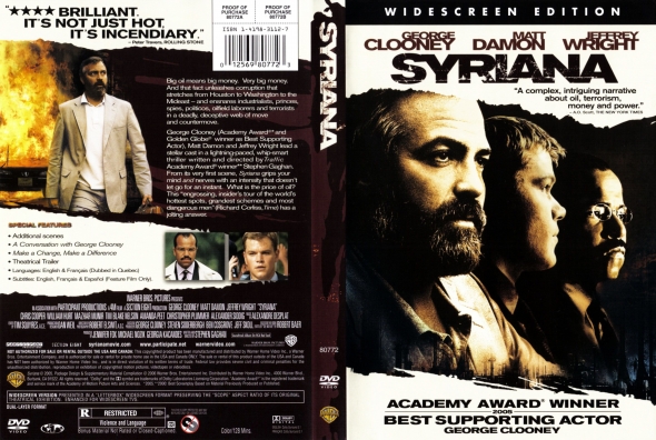 CoverCity - DVD Covers & Labels - Syriana