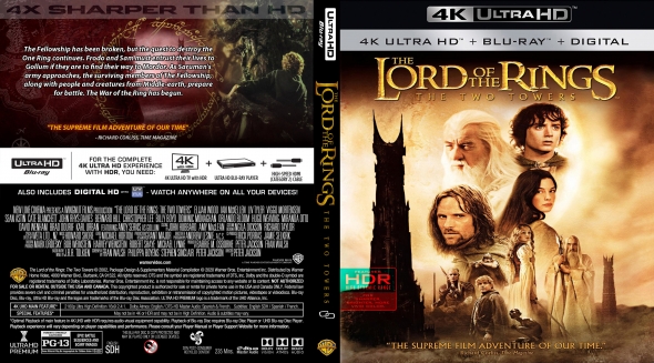 CoverCity - DVD Covers & Labels - The Lord of the Rings: The Two Towers 4K