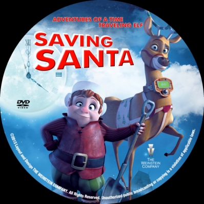 CoverCity - DVD Covers & Labels - Saving Santa