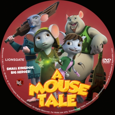 A Mouse Tale Dvd Cover 2022