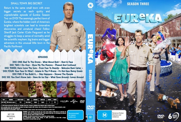 CoverCity - DVD Covers & Labels - Eureka - Season 3